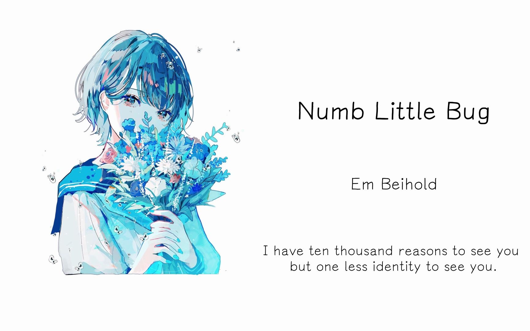 “听到中间，好熟悉的歌，原来是你啊！”||《Numb Little Bug》-欧乐鱼-音乐-哔哩哔哩视频