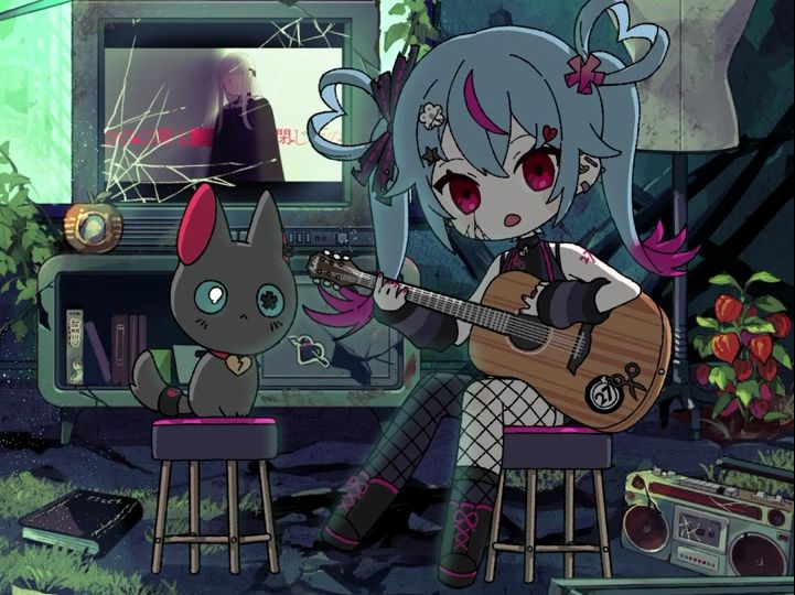 【DECO*27】试着用原声吉他演奏「Android Girl」-KumiCat-VOCALOID-哔哩哔哩视频