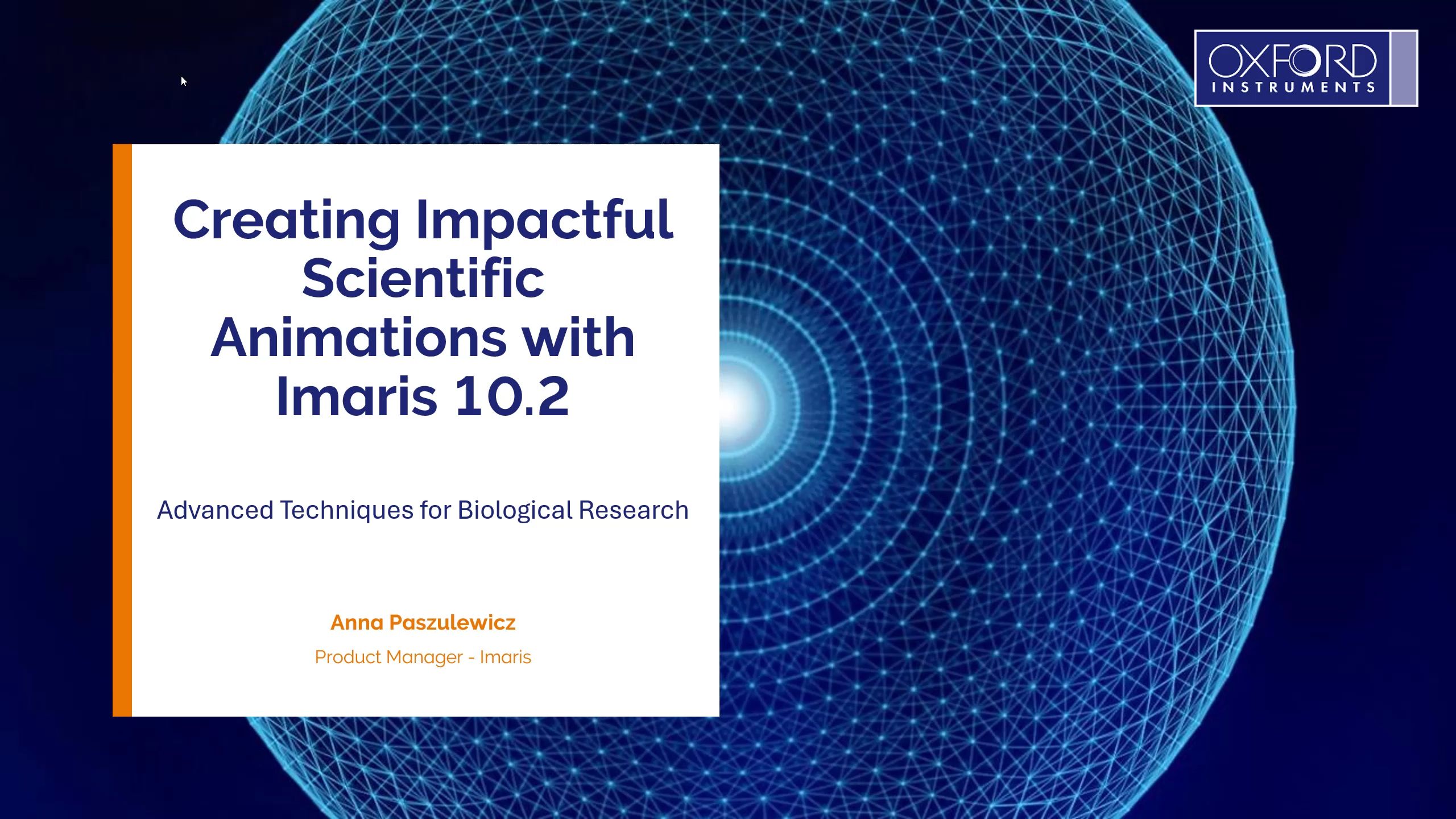 How to create an impactful scientific animation in Imaris-牛津仪器-Imaris ...