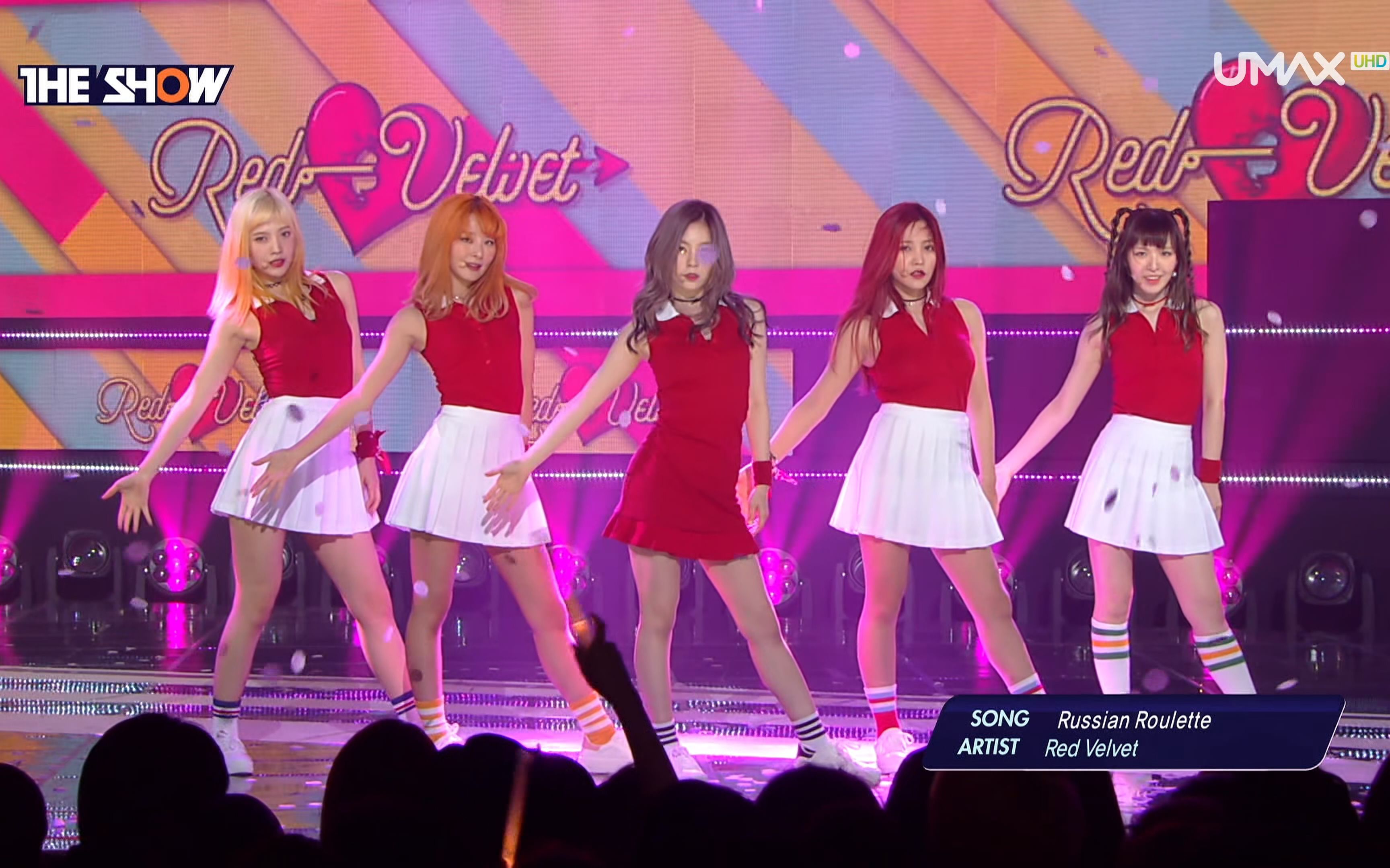 【4K LIVE】Red Velvet - Russian Roulette (160913+160920 UMAX UHD The Show ...