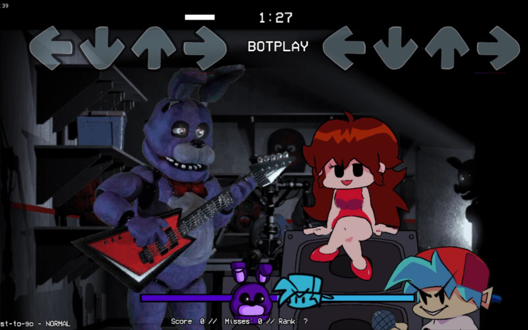 [ botplay ] FNF FNAF1 First To Go song - 视频下载 Video Downloader