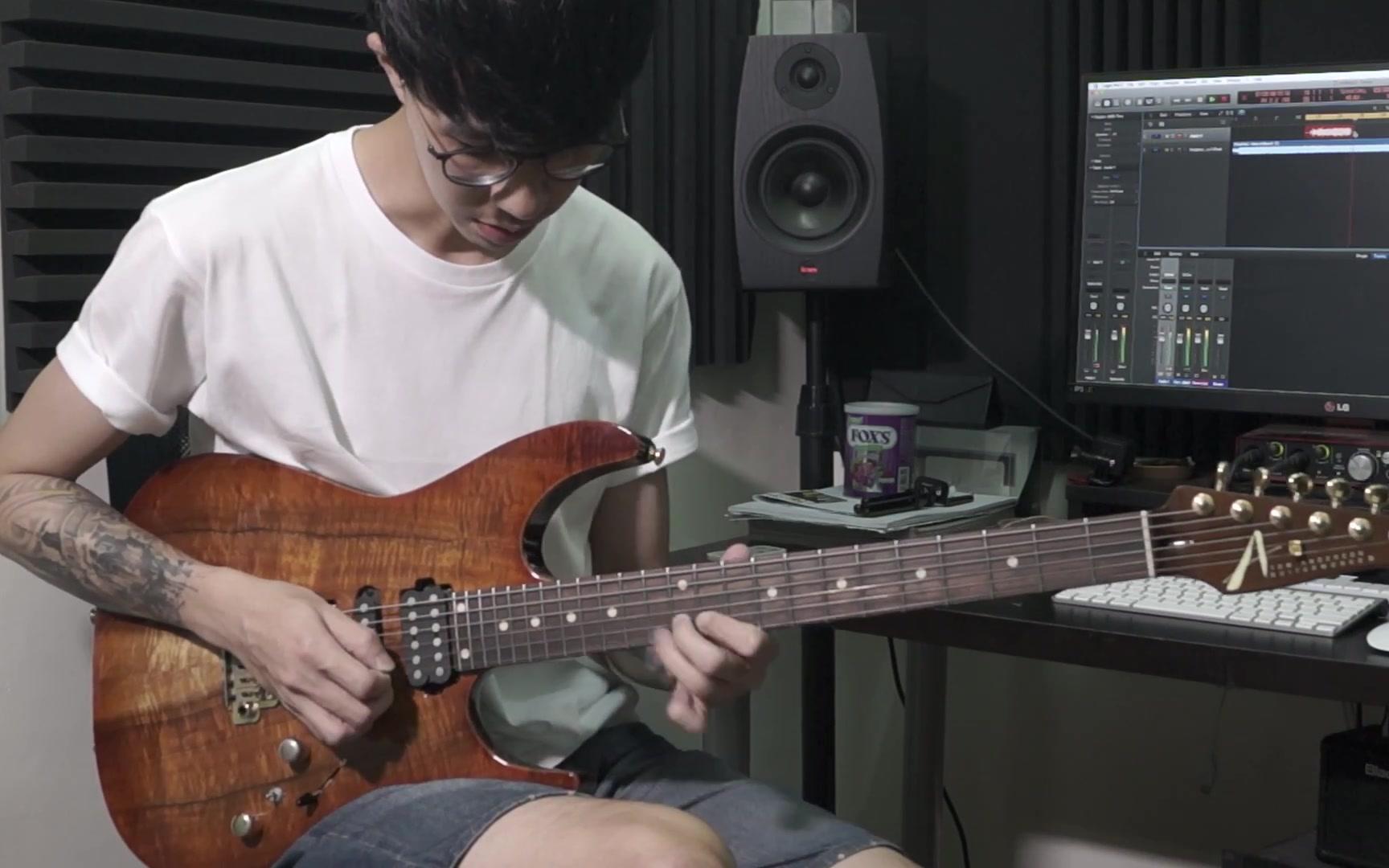 Periphery - Have A Blast (Guthrie Govan Solo翻弹 by Alan Cheung）_哔哩哔哩 ...