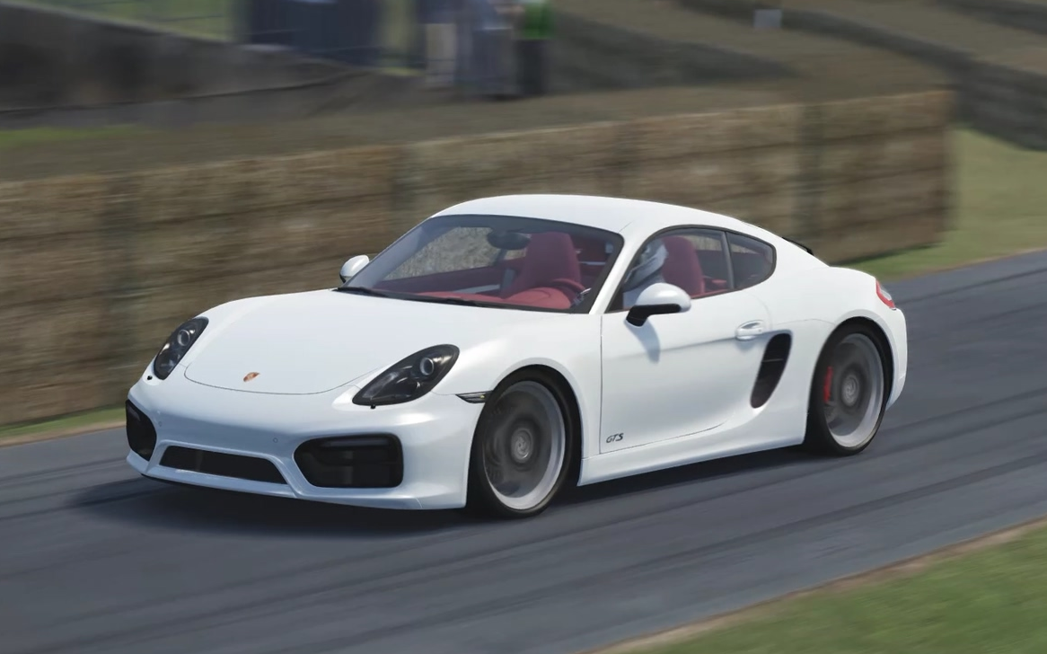 1100精品车辆】保时捷porsche 981 Cayman GTS_哔哩哔哩_bilibili