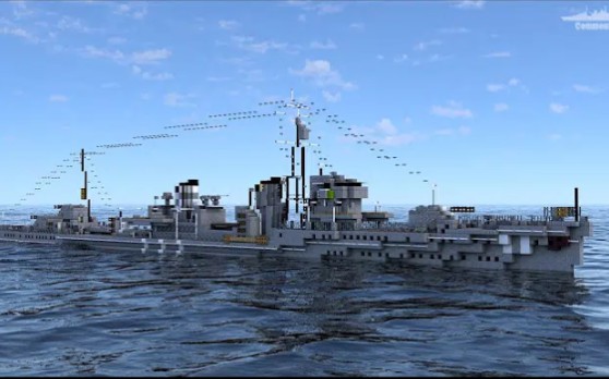 【MC Military Force】Minecraft IJN Fubuki级驱逐舰教学指南_哔哩哔哩 (゜-゜)つロ 干杯~-bilibili