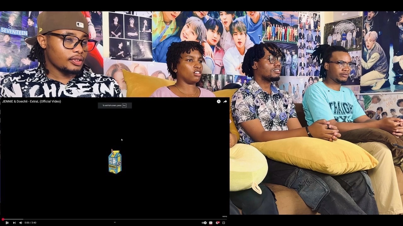 多人reaction《金珍妮JENNIE & Doechii - ExtraL》mv最新！！-snsd的小阿-snsd的小阿-哔哩哔哩视频