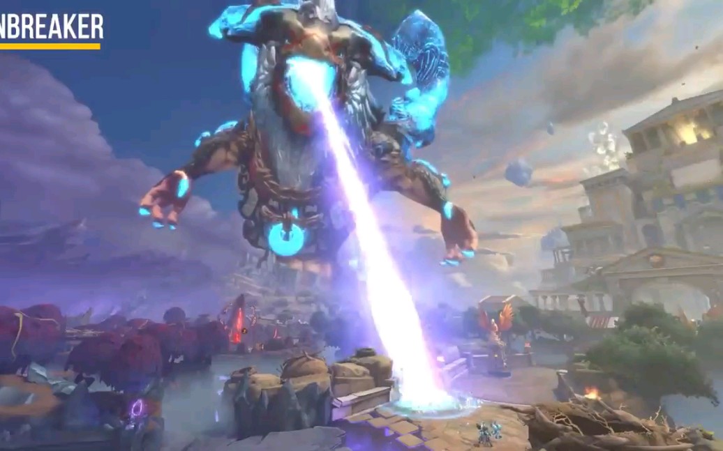 SMITE神之浩劫后羿皮肤演示_哔哩哔哩 (゜-゜)つロ 干杯~-bilibili