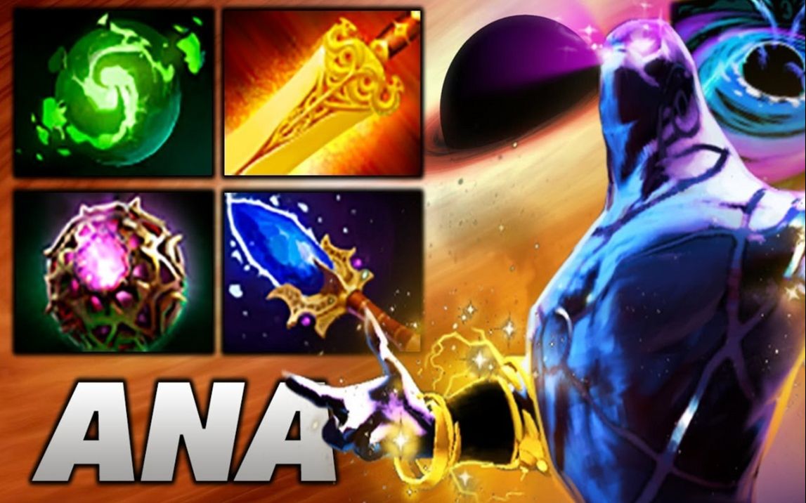DOTA2 - ANA『谜团』后期谜团就是暴力的存在_哔哩哔哩_bilibili