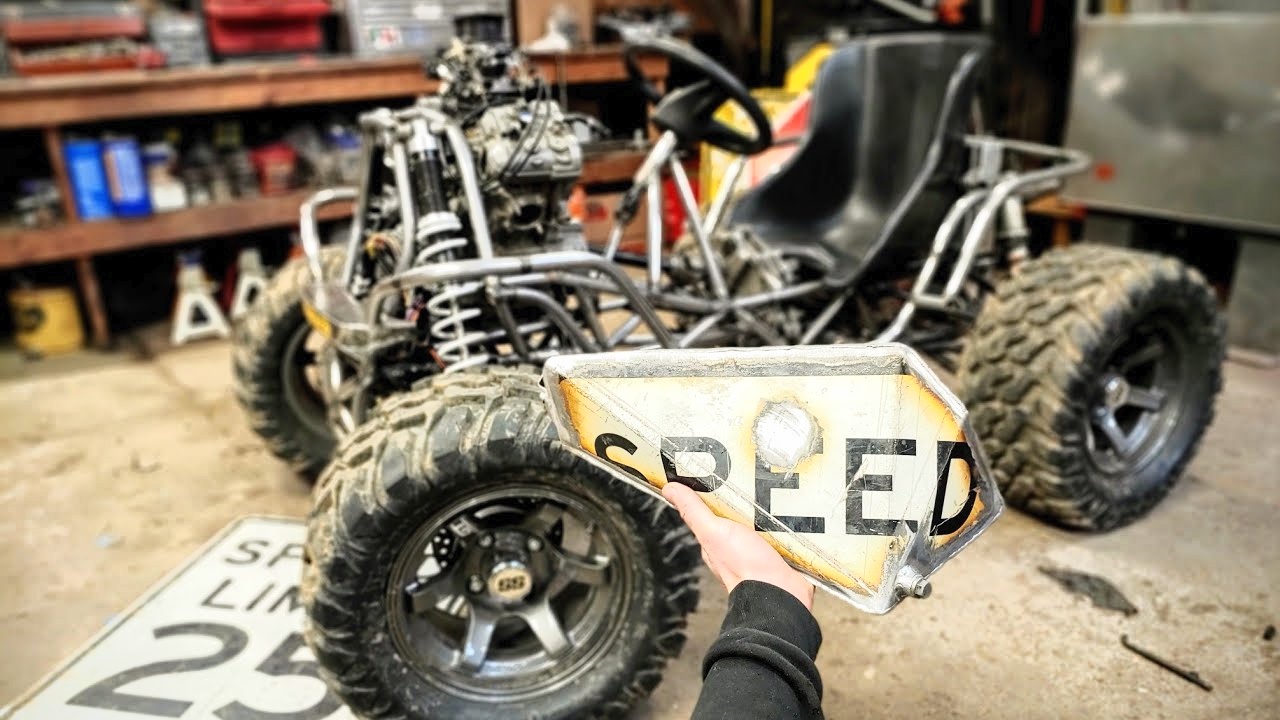 [搬] Grind Hard 从限速标志构建一个油箱100hp 4WD动力轮建立ep 11_哔哩哔哩_bilibili