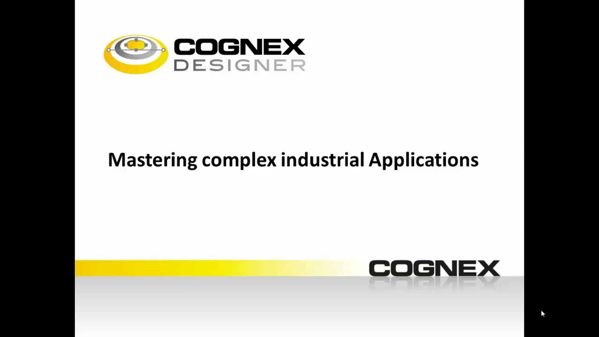 Cognex Designer培训视频-火化十-课-哔哩哔哩视频