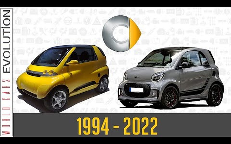Smart 汽车进化史 (1994 - 2022)_哔哩哔哩_bilibili