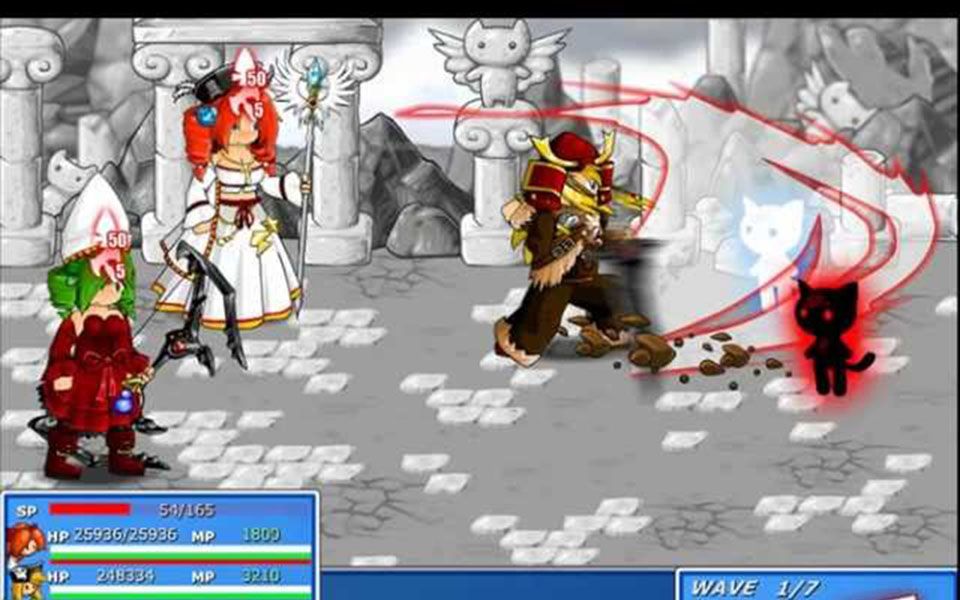 【转载】人类早期驯服猫神本体珍贵录像 Epic Battle Fantasy 4 Hacked - Killing Godcat_哔哩哔哩 ...