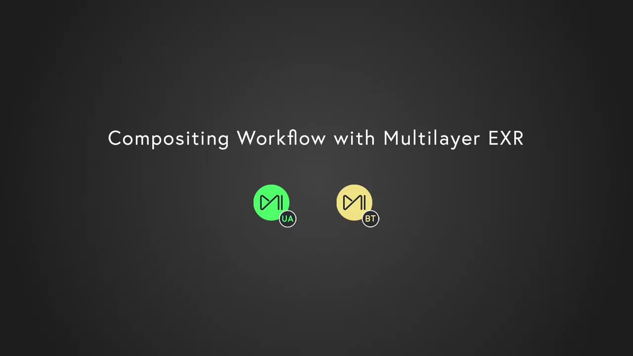 Compositing Workflow with Multilayer EXR in Mistika Boutique_哔哩哔哩_bilibili