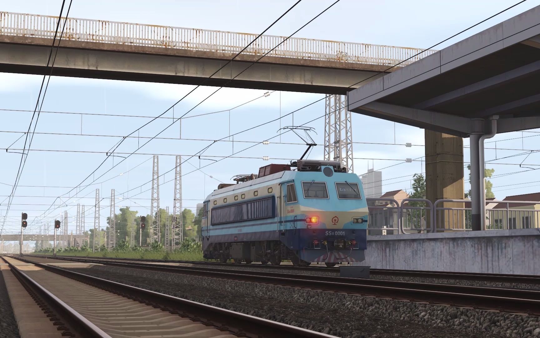 【TRS模拟火车2019】白北制造-SS8型电力机车短片 - 视频下载 Video Downloader