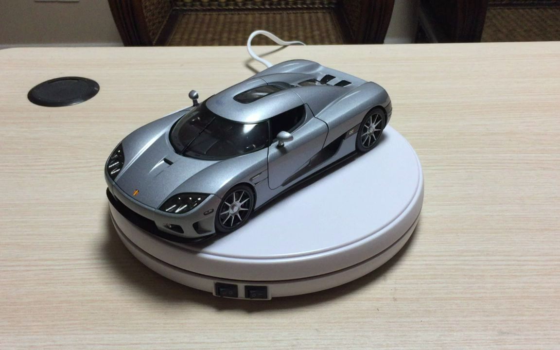 柯尼塞格CCX 银色 Autoart18_哔哩哔哩_bilibili