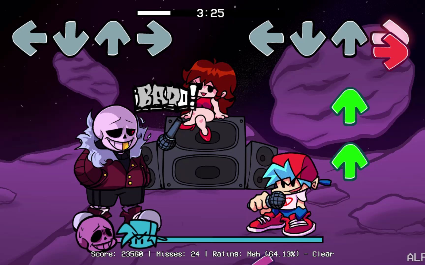 【FNF/mod】vs fallen stars sans demo【神曲警告_哔哩哔哩bilibili