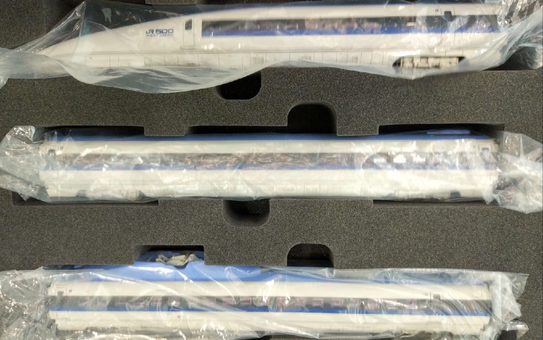 【火车模型评测】HO比例JR500系天赏堂＆百万城出品_哔哩哔哩_bilibili