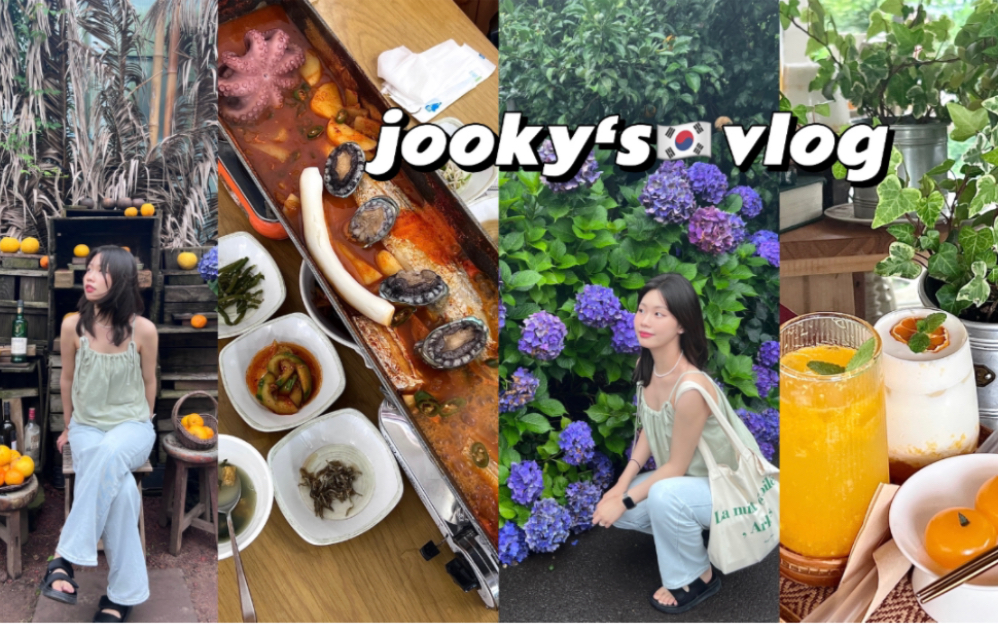 济州岛VLOG｜西归浦的橘子咖啡店们｜每日偶来市场的橘子麻薯｜一整条炖带鱼｜济州岛纪念品店｜惬意的酒店夜晚-爱吃泡菜炒饭的jooky-爱吃泡菜 ...