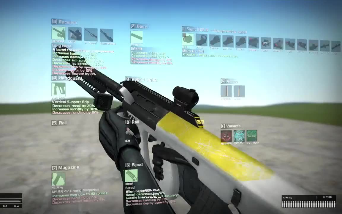 GMOD一款不错的武器模组使用演示-Sci-Fi武器包_哔哩哔哩_bilibili