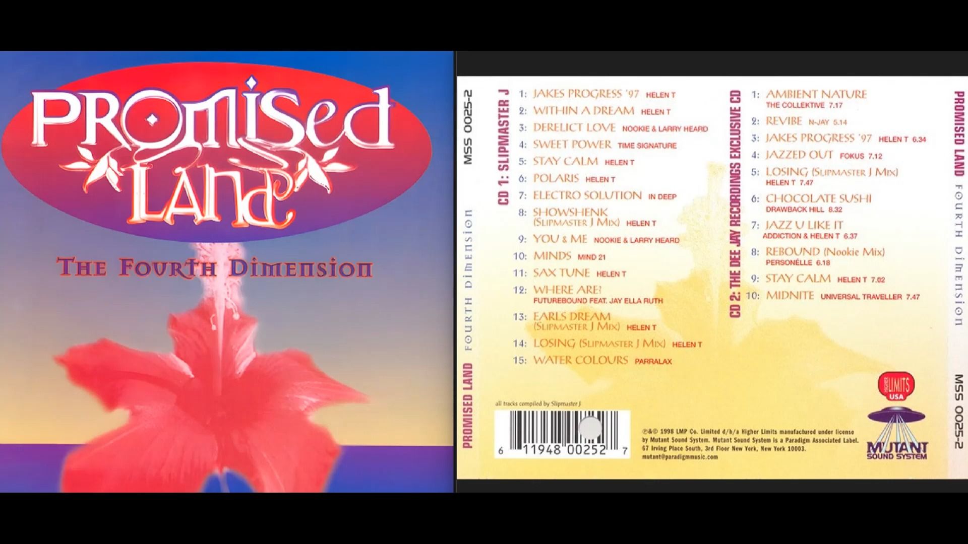 【Atmospheric DnB|Mix】Promised Land: the Fourth Dimension (1998)-虚雾水汽 ...