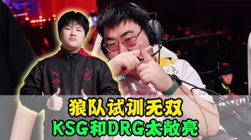 狼队试训RW无双，小胖还在拉扯，KPL新瓜曝光，AG有钱不乱花，KSG和DRG很敞亮_王者荣耀