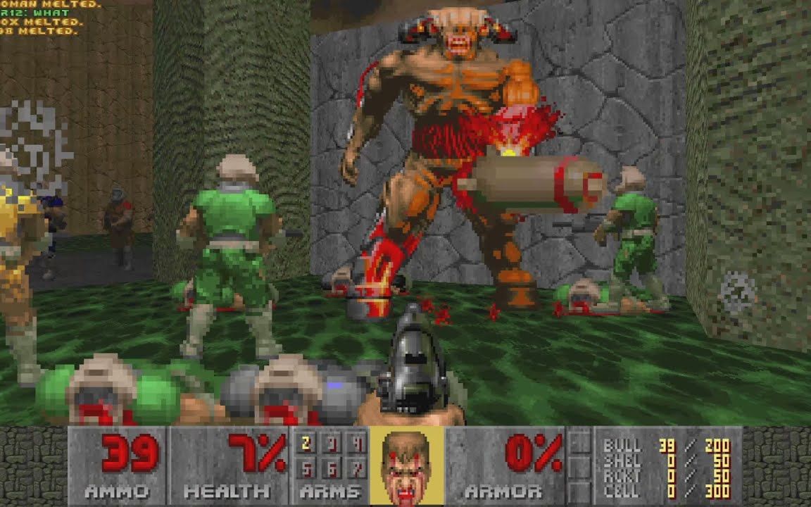 【DOOM2】当100多位玩家同时进行合作模式_哔哩哔哩_bilibili