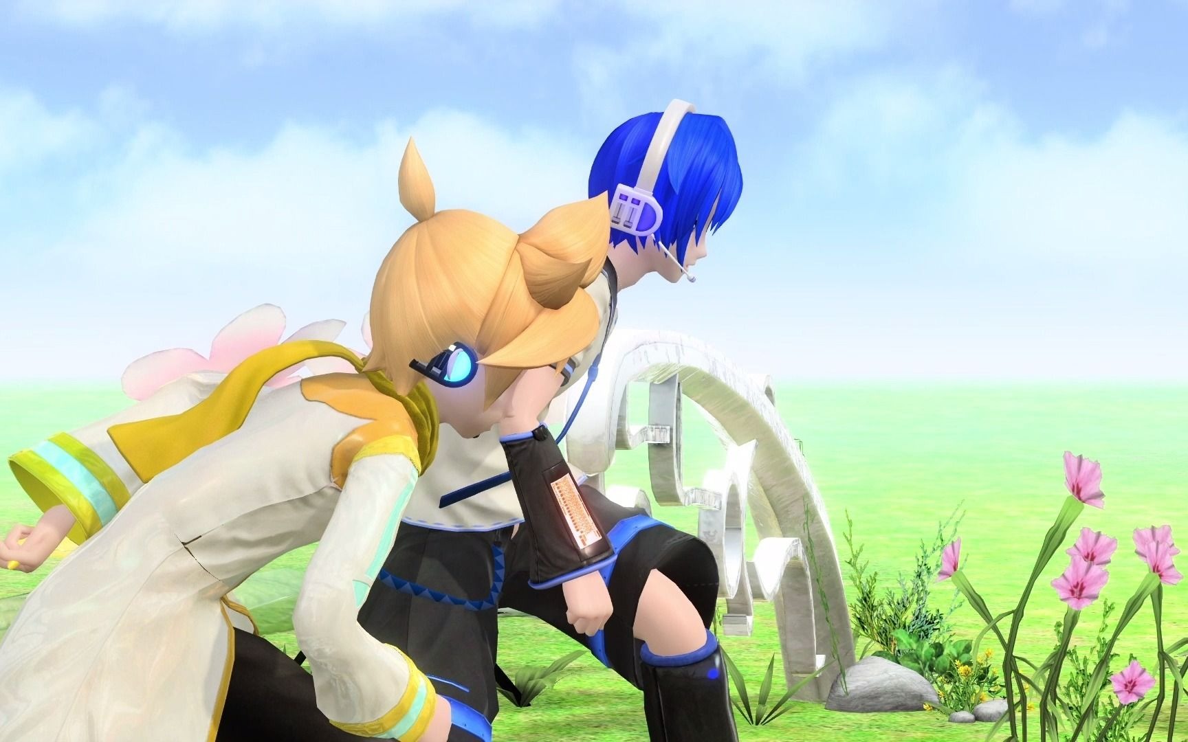 【PDAFT MOD】世界末日舞厅【KAITO&LEN 换装】_哔哩哔哩_bilibili