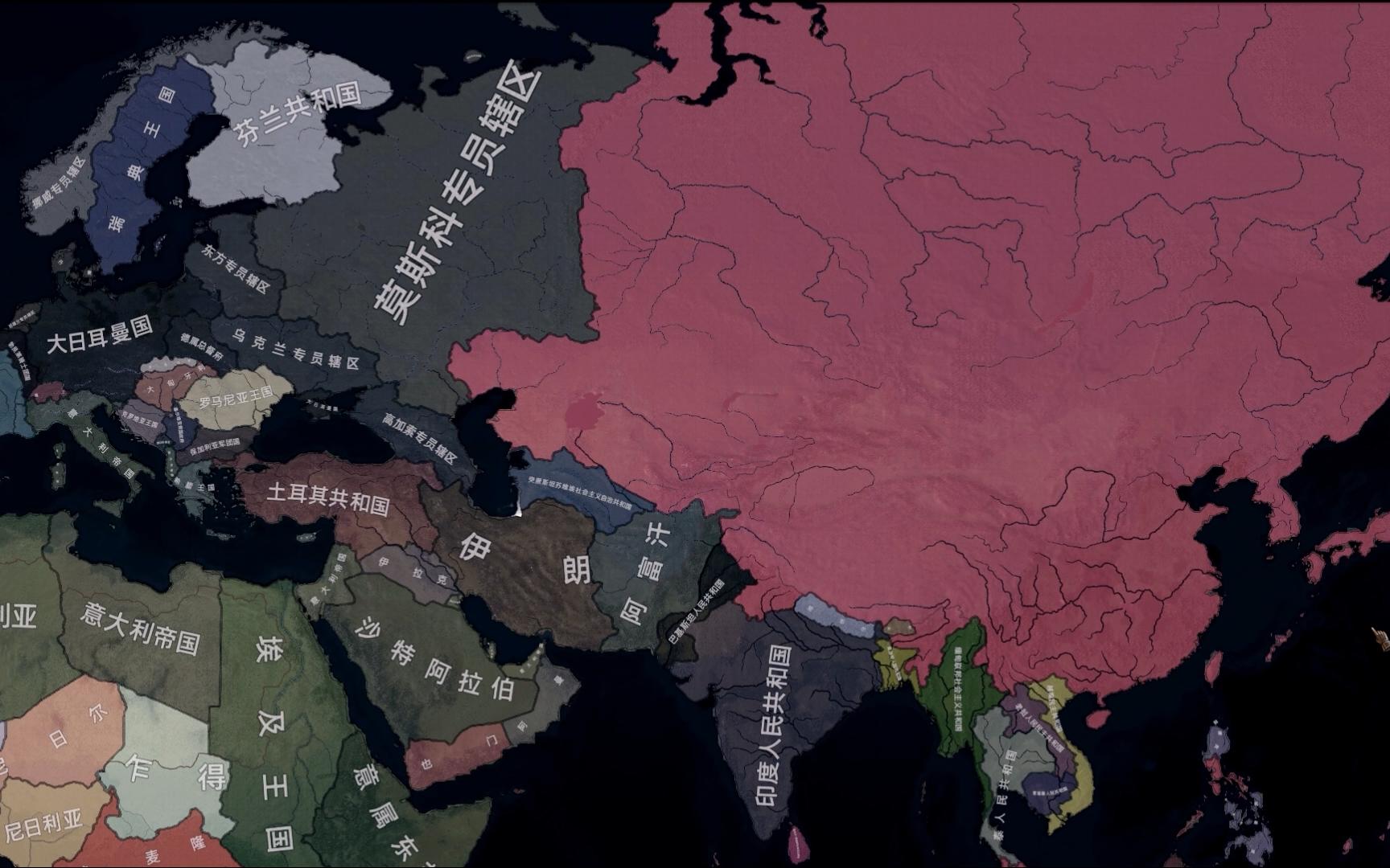 【TNO地图向/低技术力】团结协定与周边国家