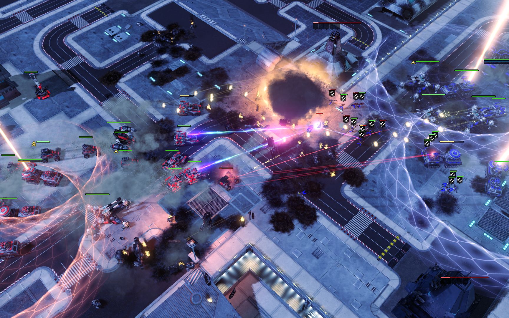 【RA3 REMIX】赛后复盘解说02：焦点之战！势均力敌的盟军内战！_哔哩哔哩_bilibili