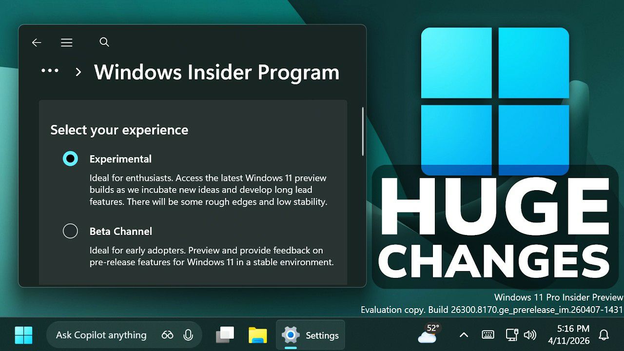 微软宣布 Windows 11预览体验计划迎来重大变革！