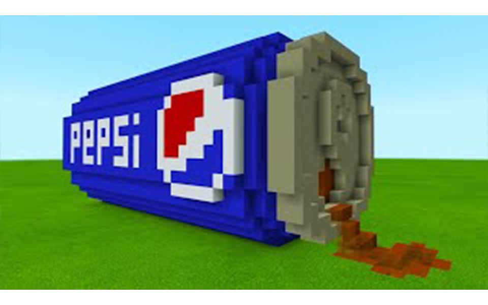 【Building Every Block】minecraft我的世界 做罐可乐-波波小菜卷-mc-哔哩哔哩视频