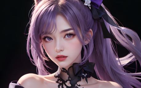 【赛博coser】 4k画质 AI绘画 刻晴 原神 AI coser