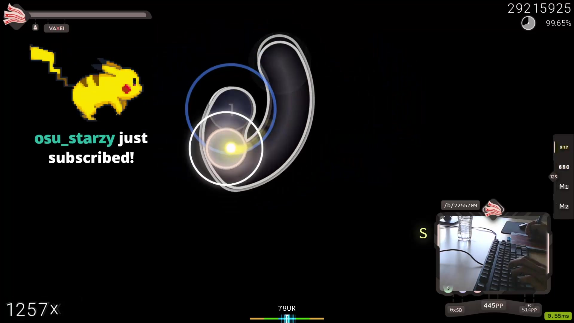 [osu!]培根vaxei 2021-04-17直播记录_哔哩哔哩_bilibili