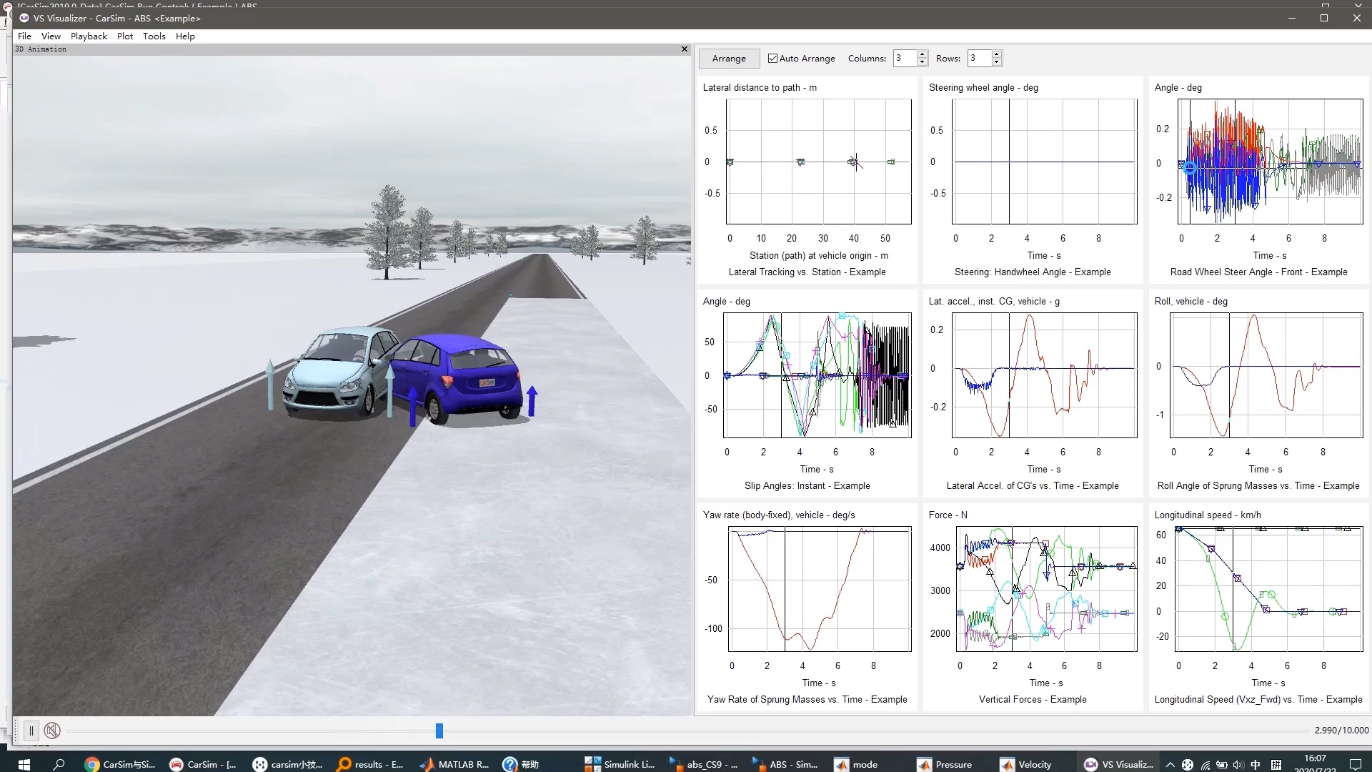 carsim与simulink联合仿真—ABS Control_哔哩哔哩_bilibili