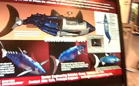美国海军 机器鱼 US Navy Ghost Swimmer UUV - Autonomous Blue Tuna_哔哩哔哩_bilibili