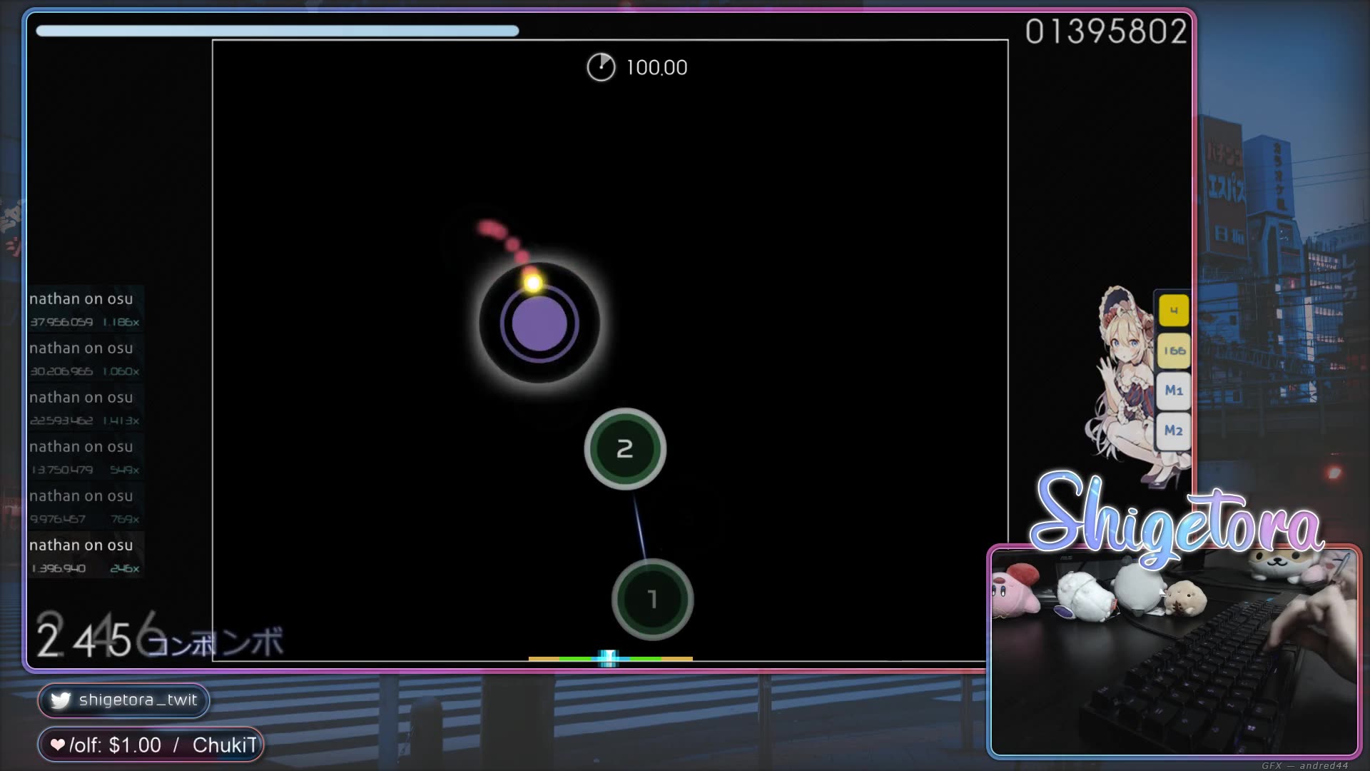 [osu!]曲奇cookiezi 2019-05-11直播记录_哔哩哔哩_bilibili