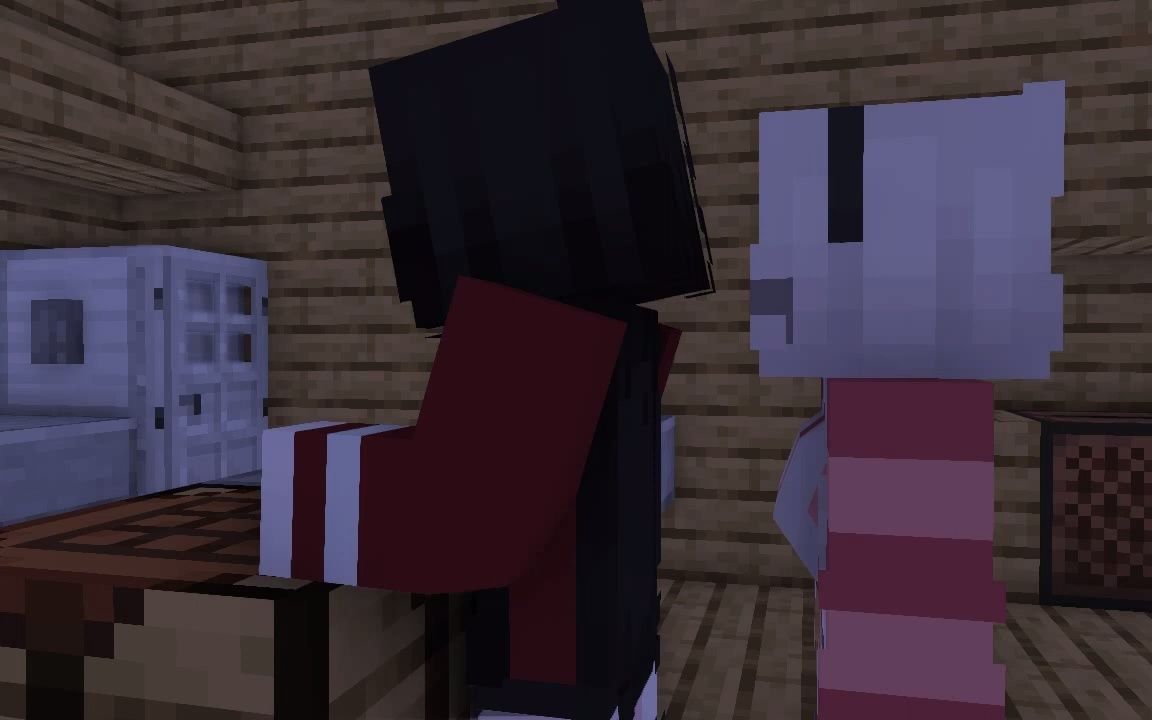 Giantess growth minecraft animation_哔哩哔哩_bilibili