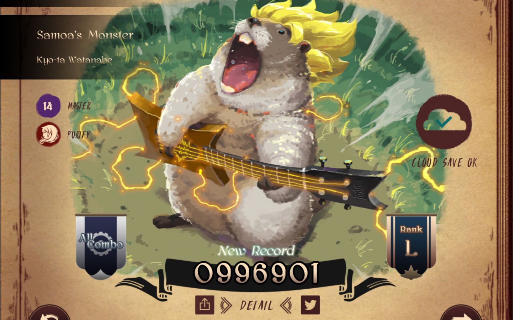 【Lanota】Samoa's Monster Master（LV.14）AC 6Tune_哔哩哔哩_bilibili