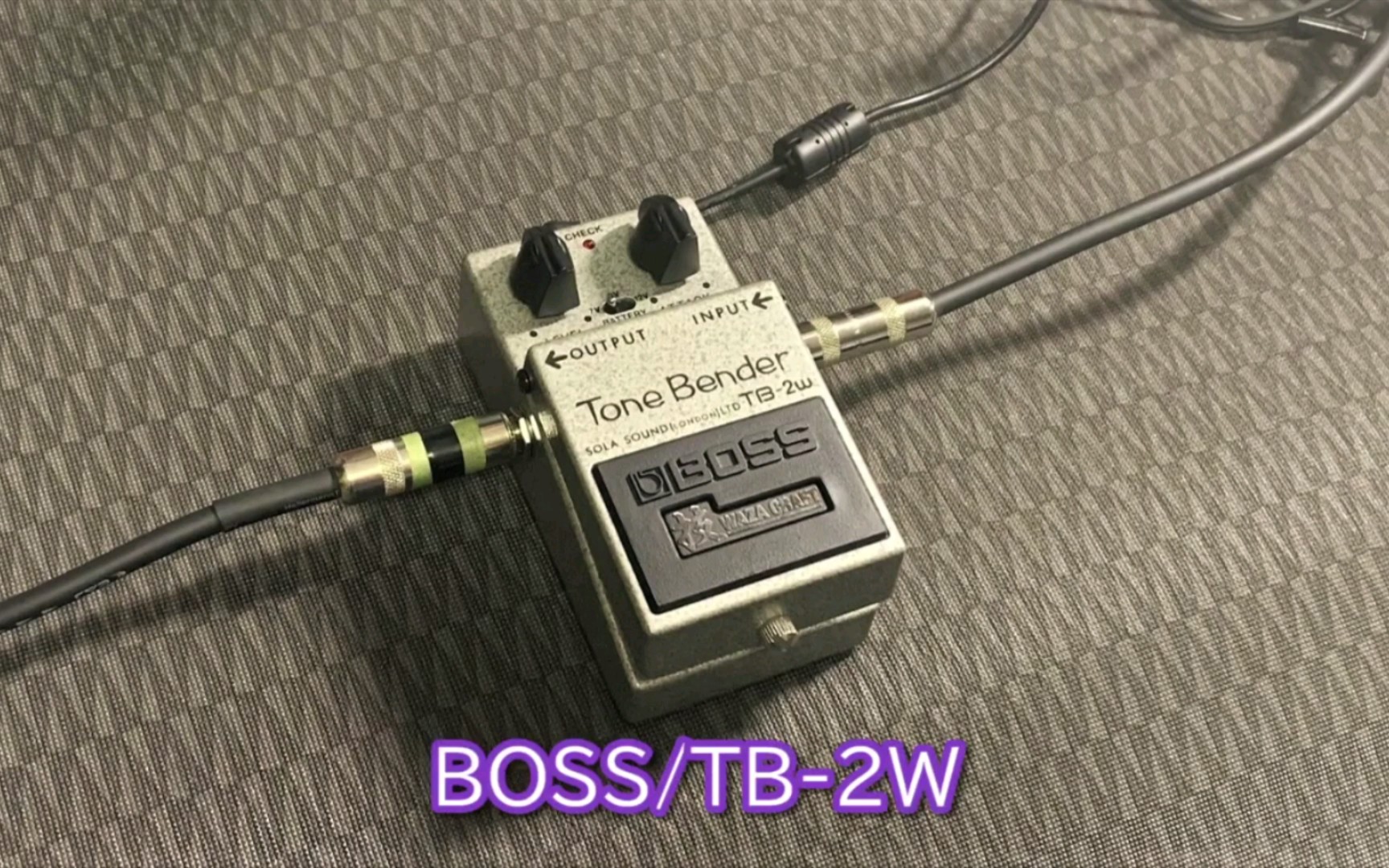 【音色试听】Boss TB-2W Sola Sound Tone Bender fuzz效果器