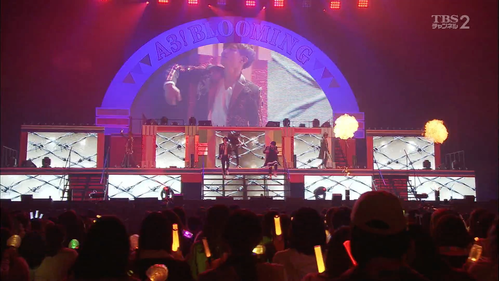 【日语歌词】【秋组组曲】oneXone【A3！Blooming live 2019 幕張公演】_哔哩哔哩_bilibili