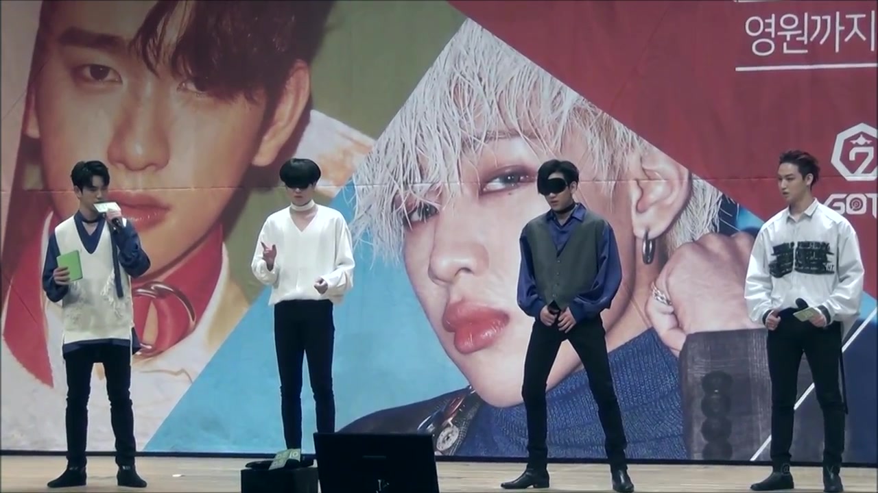 【GOT7】 Speed Up Dance (170409 Mini Fanmeeting)_哔哩哔哩_bilibili