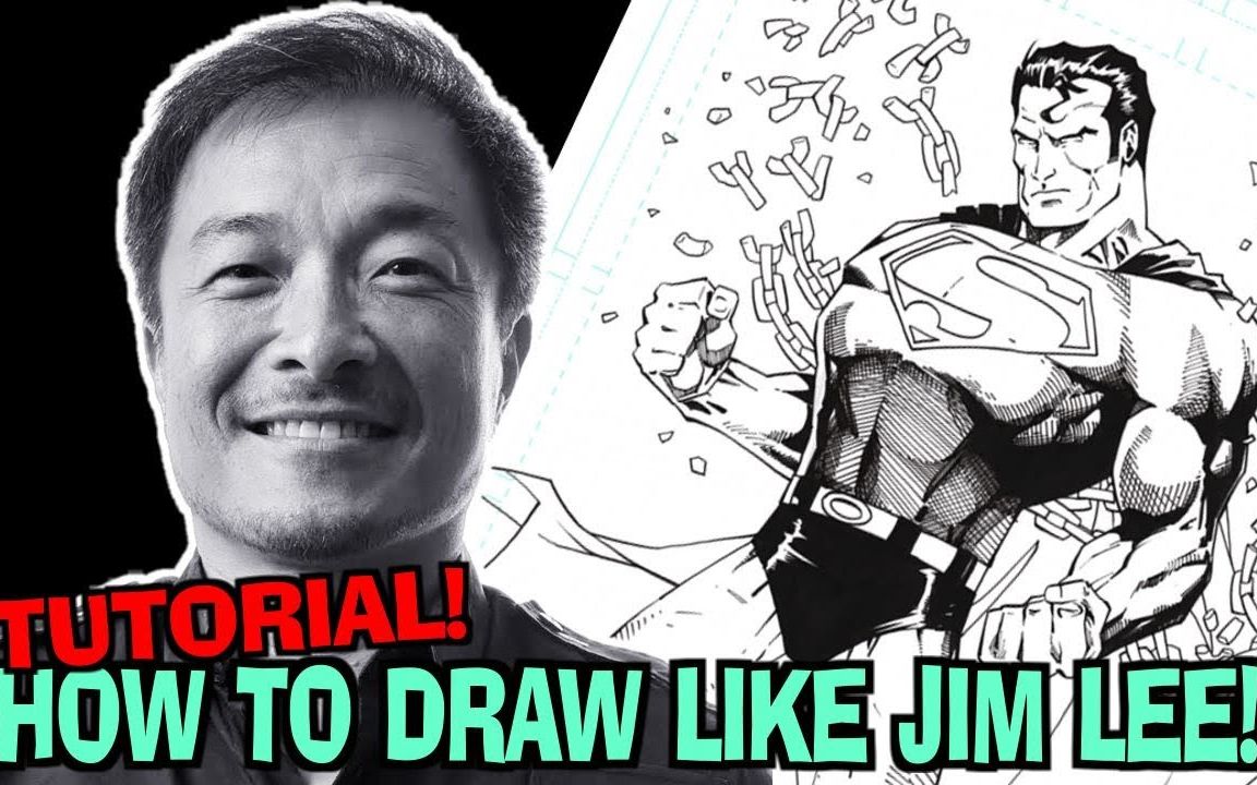 【Dr. Rocke美漫教程】独家经验，怎样学习大神 Jim Lee 的漫画风格_哔哩哔哩_bilibili