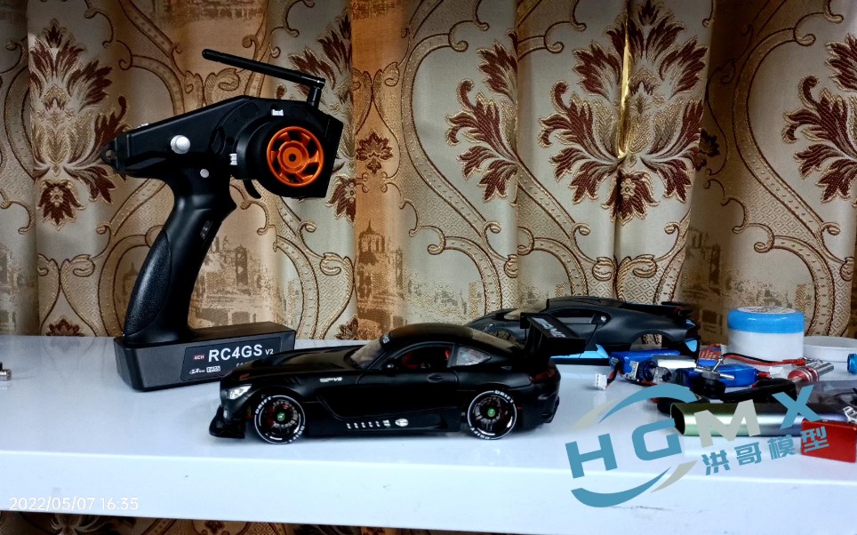 RC漂移丰田Suprr1/24四驱电动AWD金属壳遥控模型赛车蚊车MINI-Q8使用教程