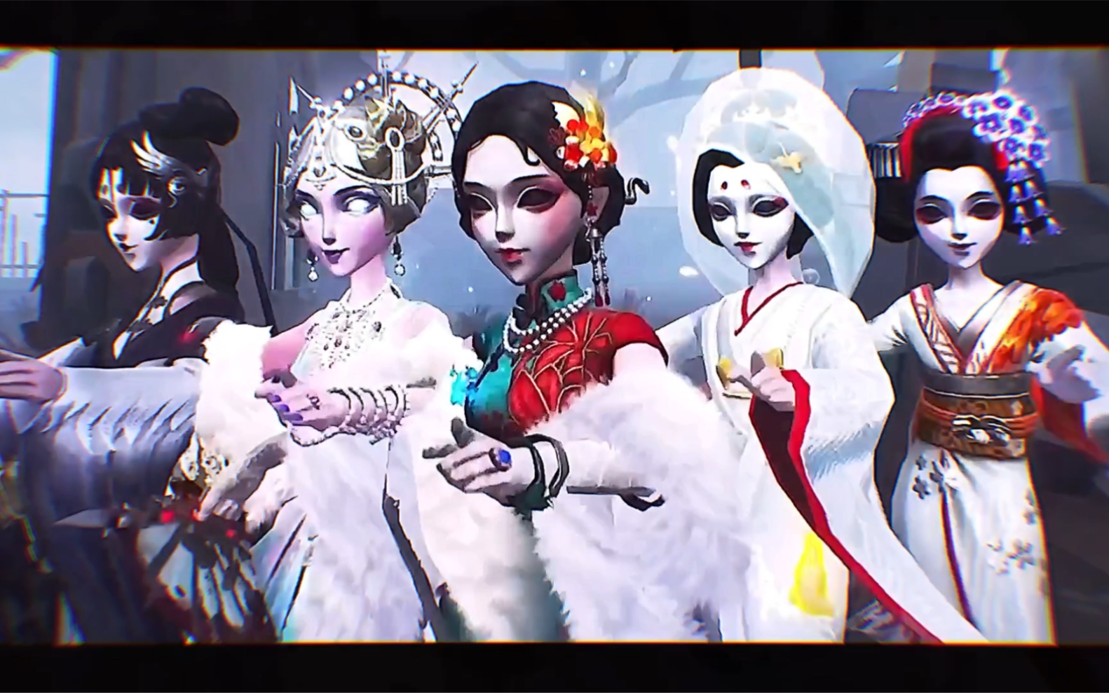 【第五人格】监管五人同框变装-山山o3o-山山o3o-哔哩哔哩视频