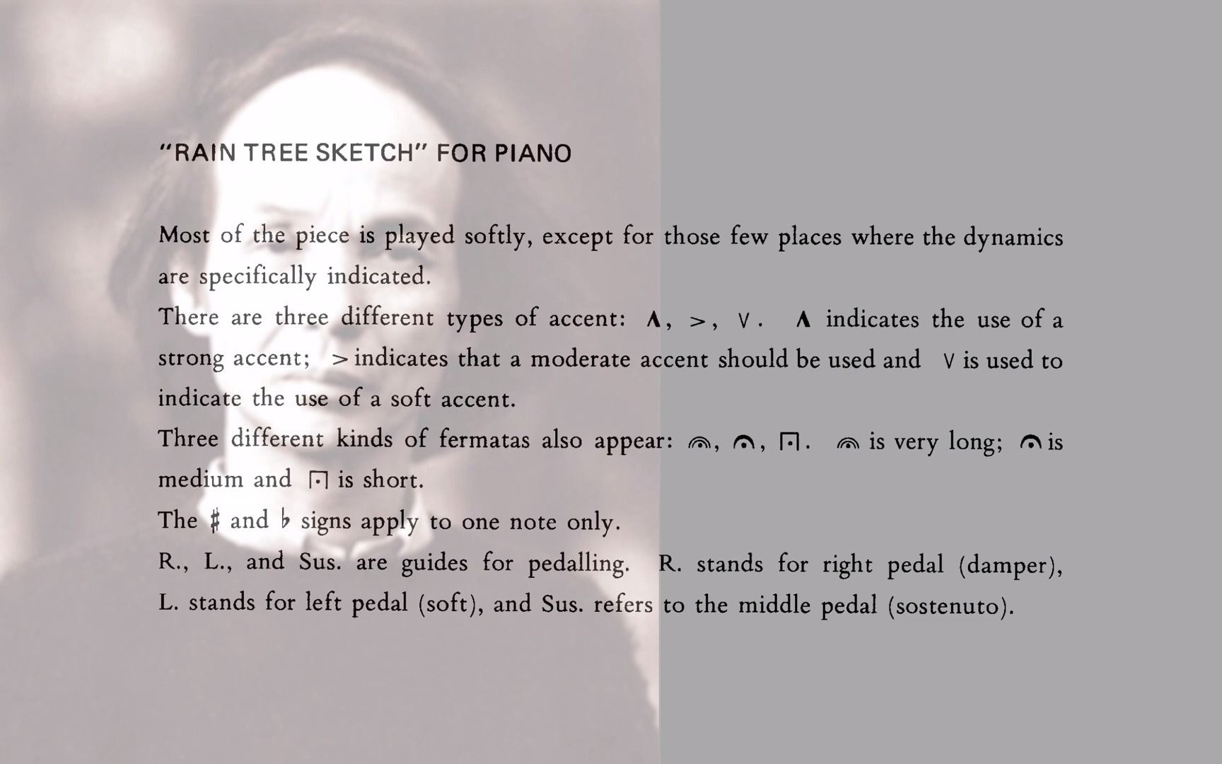 Toru Takemitsu - Rain Tree Sketch_哔哩哔哩_bilibili