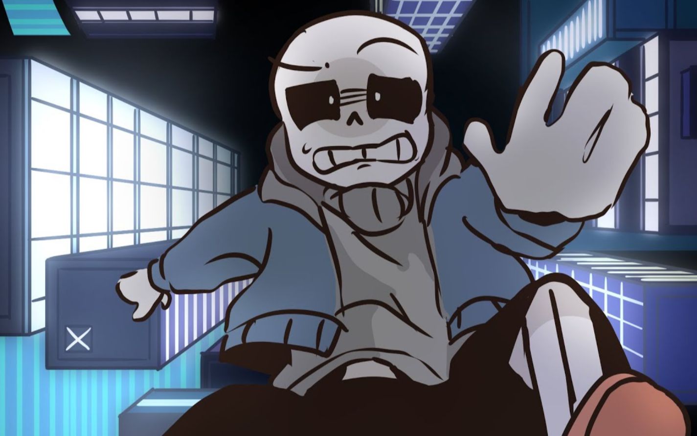 【Undertale】BAMBOLEO ANIMATION MEME \\ UNDERTALE_哔哩哔哩 (゜-゜)つロ 干杯~-bilibili