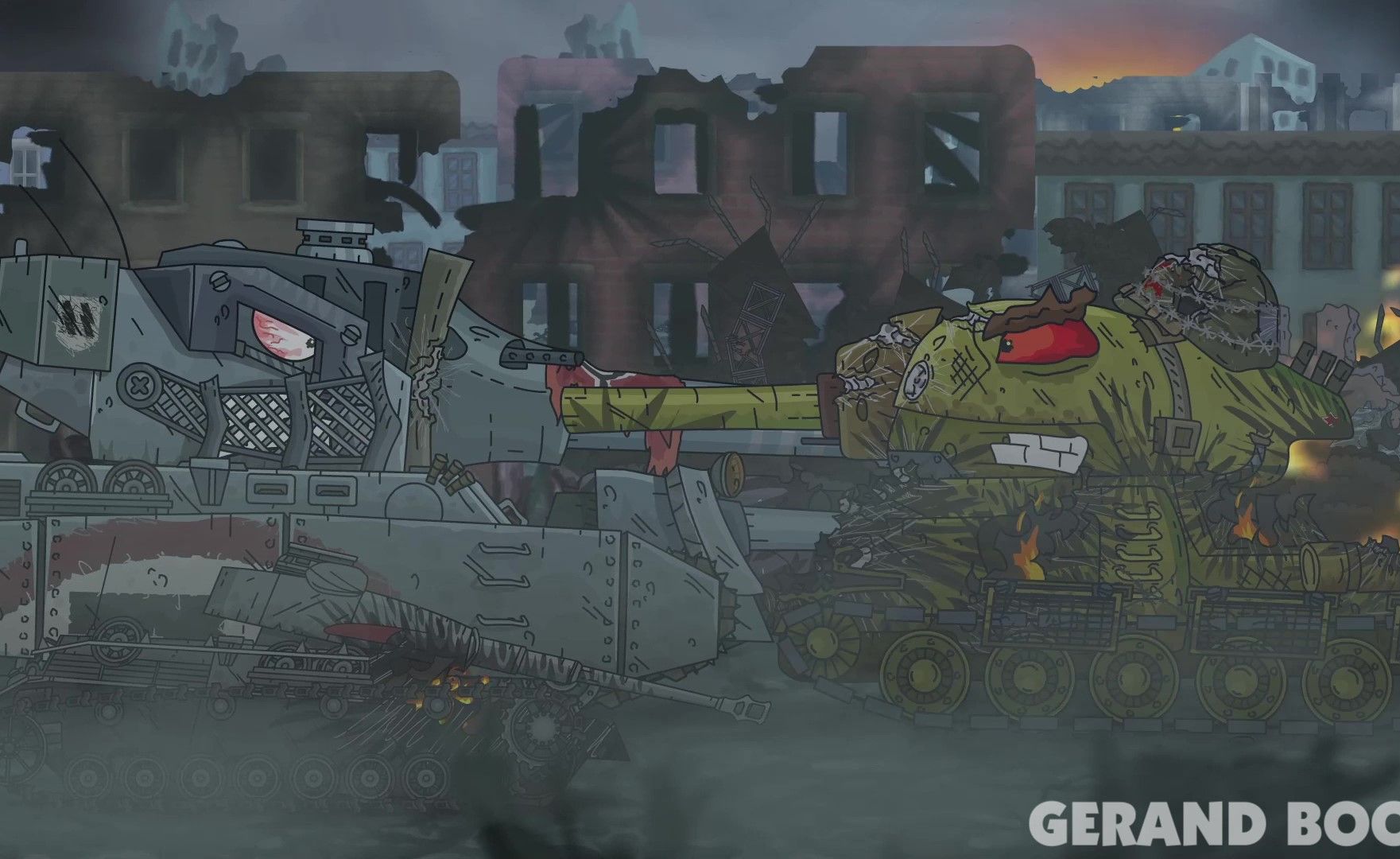 【坦克动画】派克的考验-Gerand-Gerand-哔哩哔哩视频