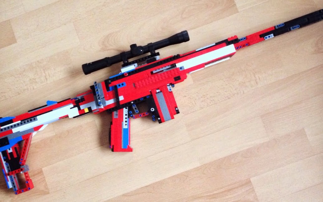 LEGO Sniper Rifle (Working)-Kevin183授权转载频道-Kevin183授权转载频道-哔哩哔哩视频
