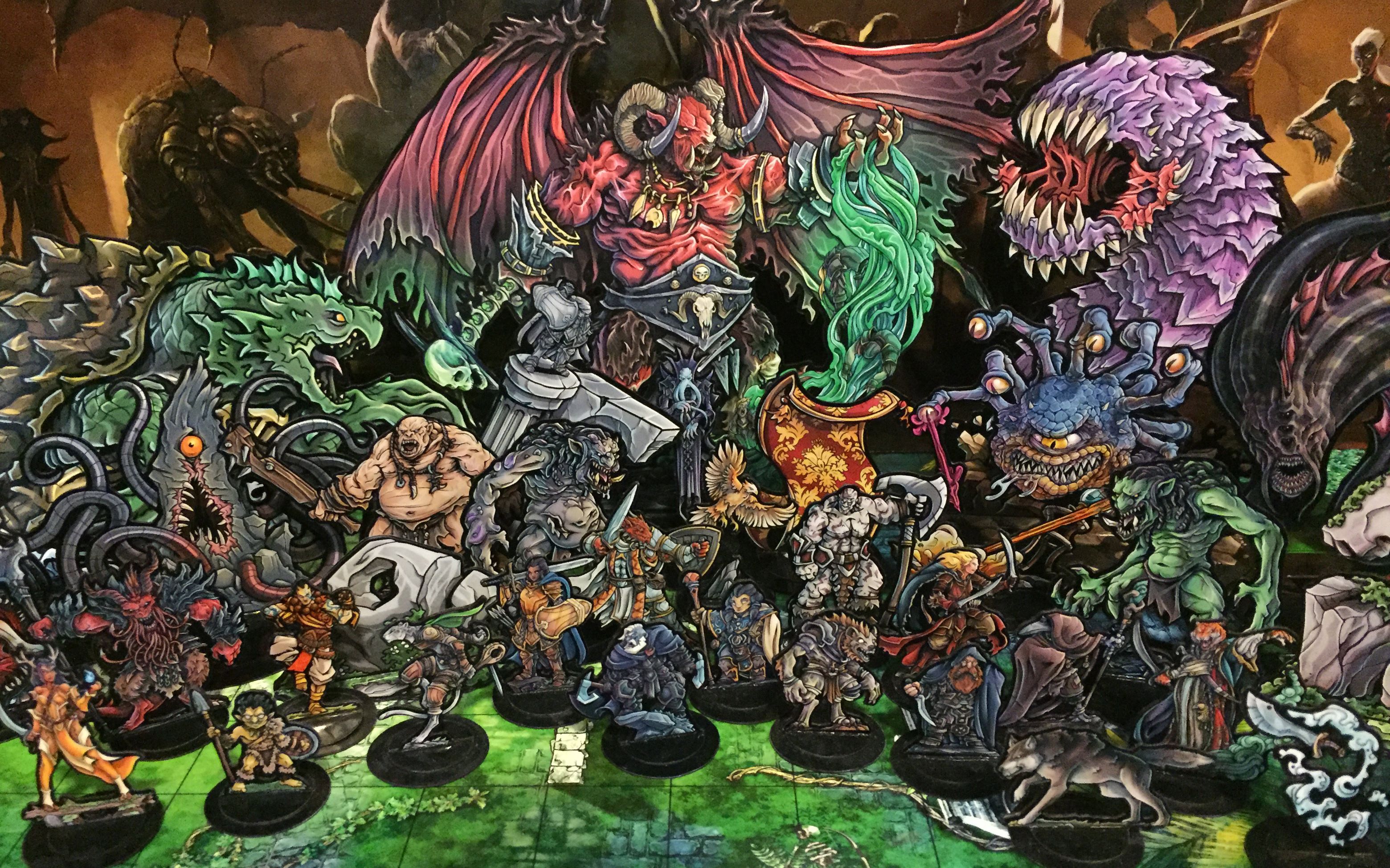 【桌游DIY】教你如何制作人物立牌 DND纸模(2P)_哔哩哔哩_bilibili