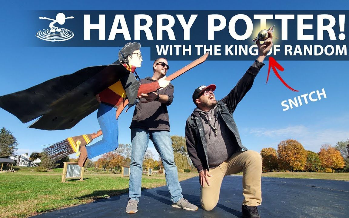 试飞哈利·波特的飞行"扫把"_哔哩哔哩_bilibili