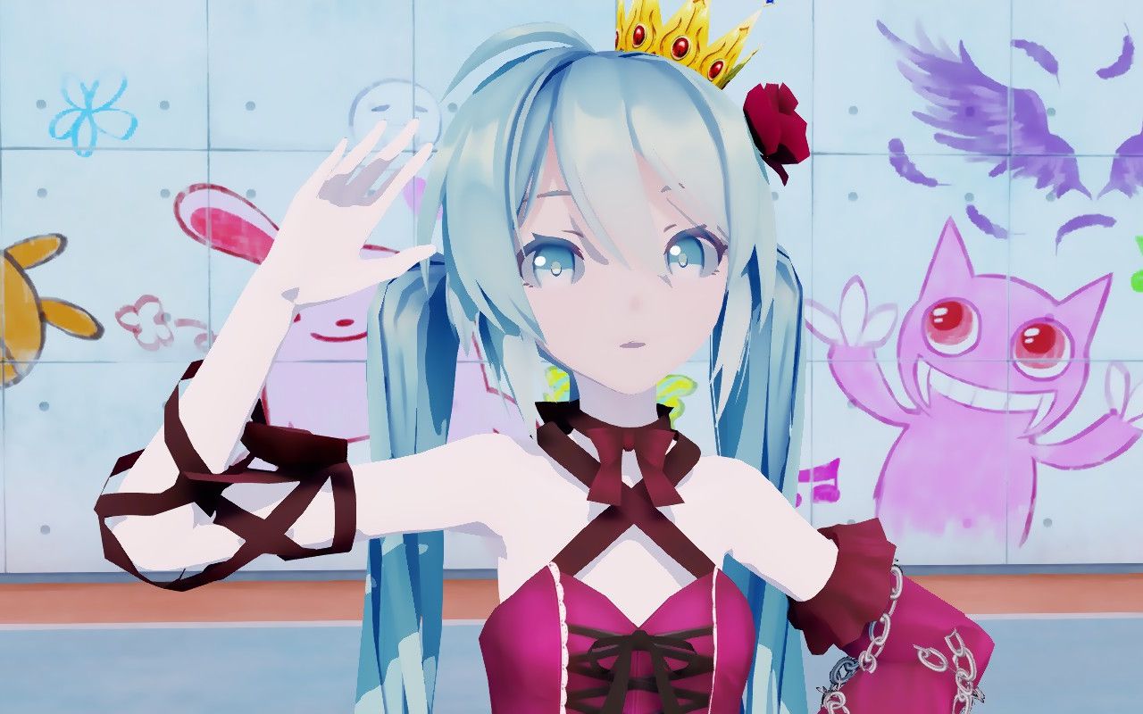 [MMD] 2D风格的Toon化Ray渲染 Satisfaction_哔哩哔哩_bilibili